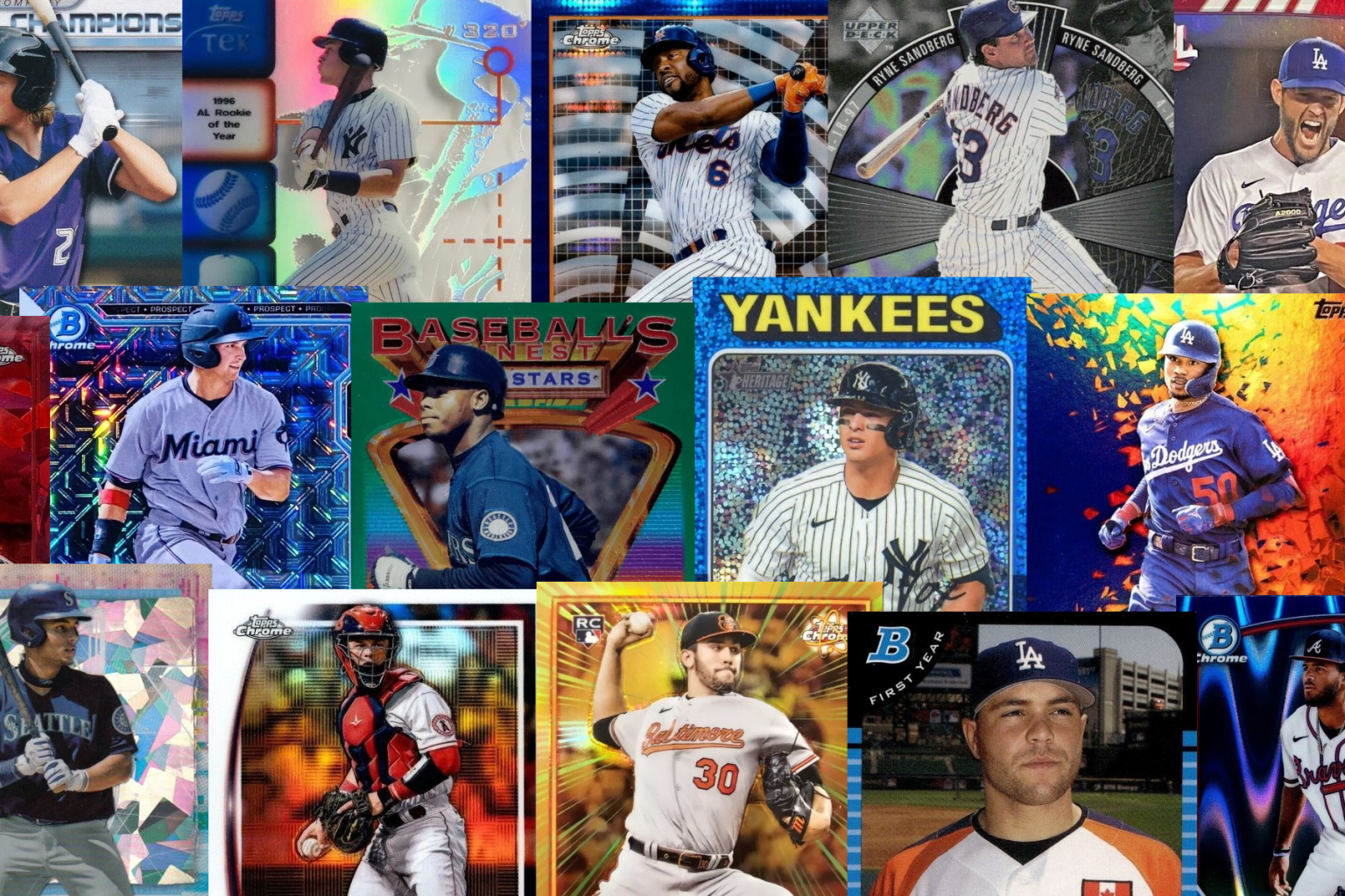 What Are Foil, Chrome & Refractor Baseball Cards? - Home Team Box