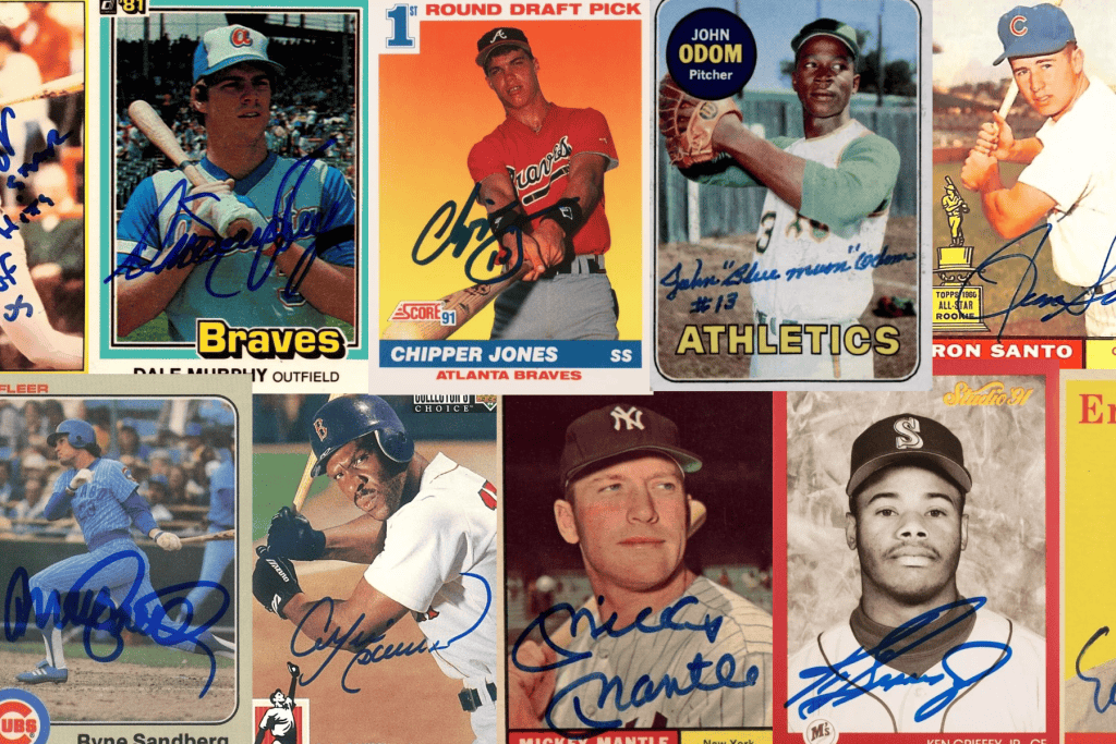 How to Prep Baseball Cards for Autographs - Home Team Box