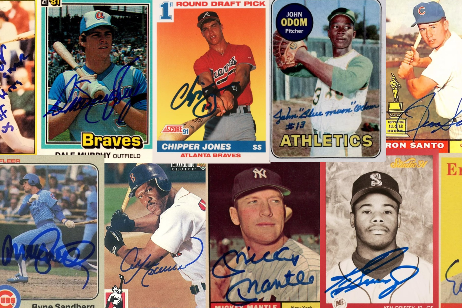 How to Prep Baseball Cards for Autographs - Home Team Box