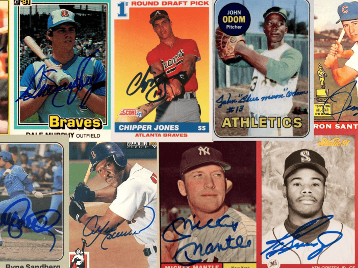 How to Prep Baseball Cards for Autographs - Home Team Box