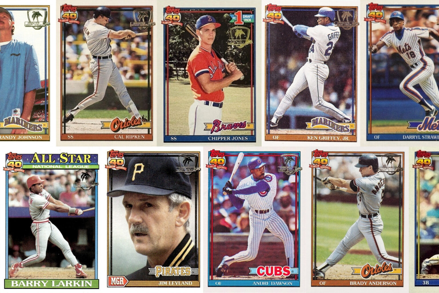 1991 Topps Desert Shield: History, Identification, and Value - Home ...